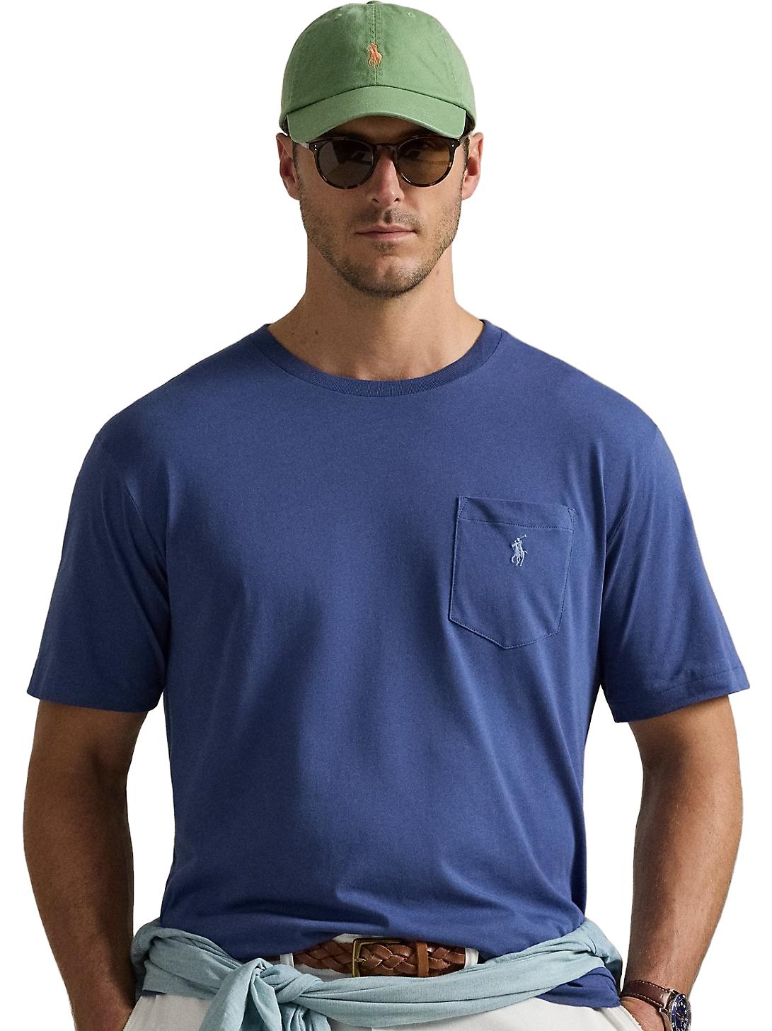 RALPH LAUREN jersey pocket t-shirt